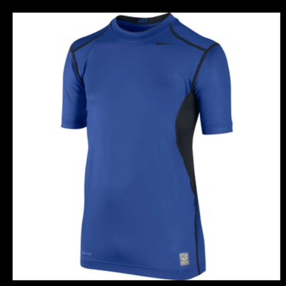 Nike | Shirts | Nike Drift Pro Combat Blue Large | Poshmark